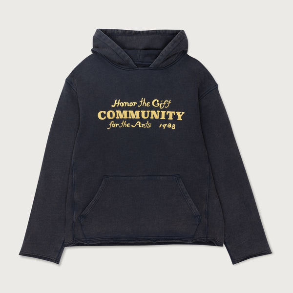 Honor the Gift C-fall Oil Hoodie - BLACK - Civilized Nation - Official Site