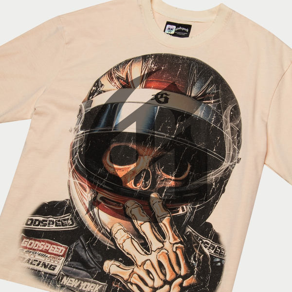 Godspeed Glory Cup Tee - BONE - Civilized Nation - Official Site