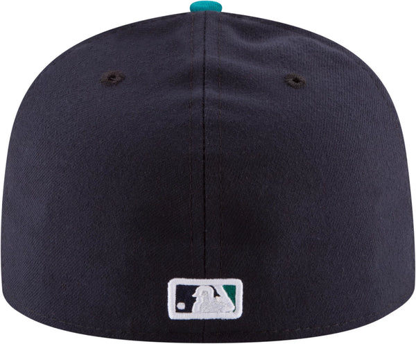 New Era Seattle Mariners Fitted Hat- NAVY BLUE/TEAL - Civilized Nation ...