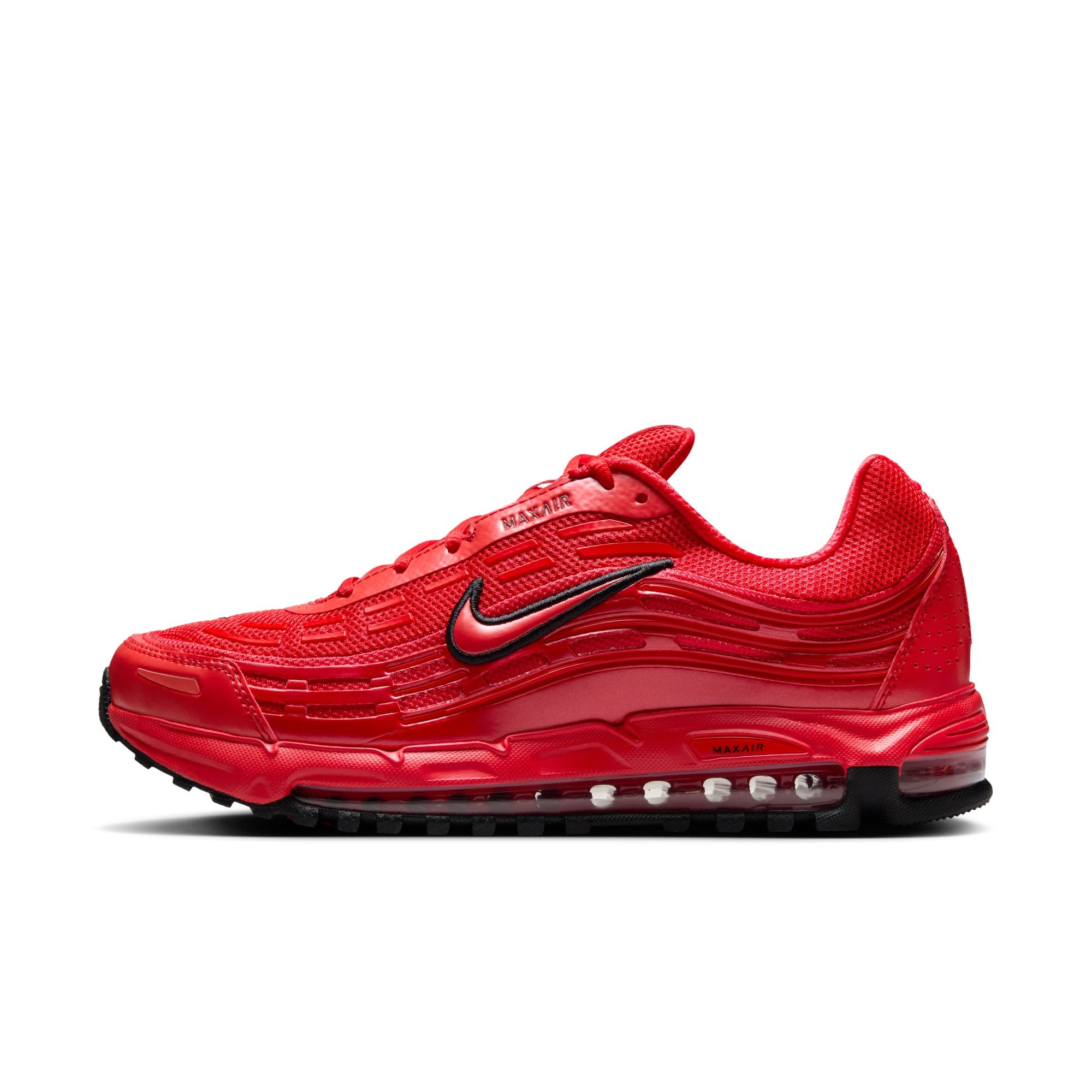 Men's Nike Air Max Tl 2.5 Chrome - UNIVERSITY RED/UNIVERSITY RED-BLACK ...