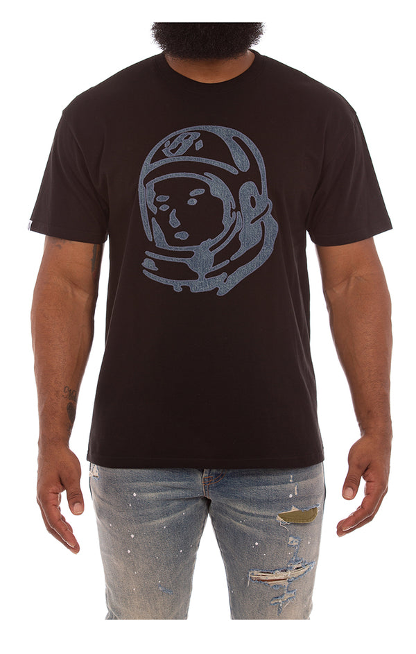 BBC Denim Helmet Ss Tee - BLACK - Civilized Nation - Official Site