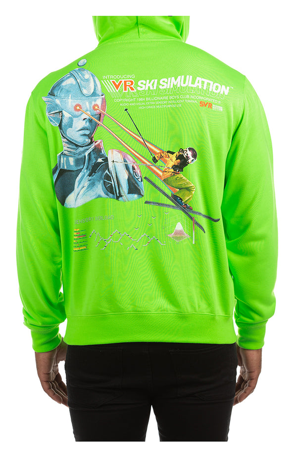 BBC Vr Ski Hoodie - GREEN - Civilized Nation - Official Site